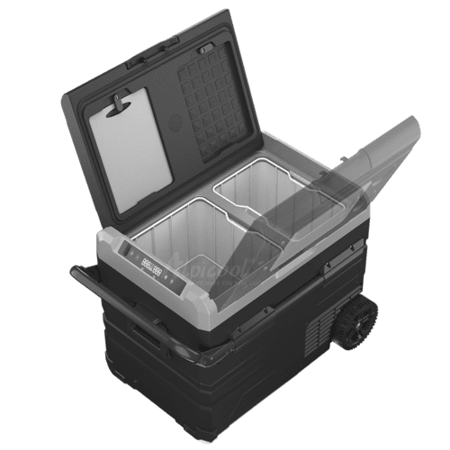 מקרר מקפיא לרכב/ צידנית חשמלית 45 ליטר Alpicool